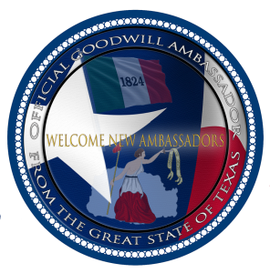 Welcome New Ambassadors – Goodwill Ambassador of Texas